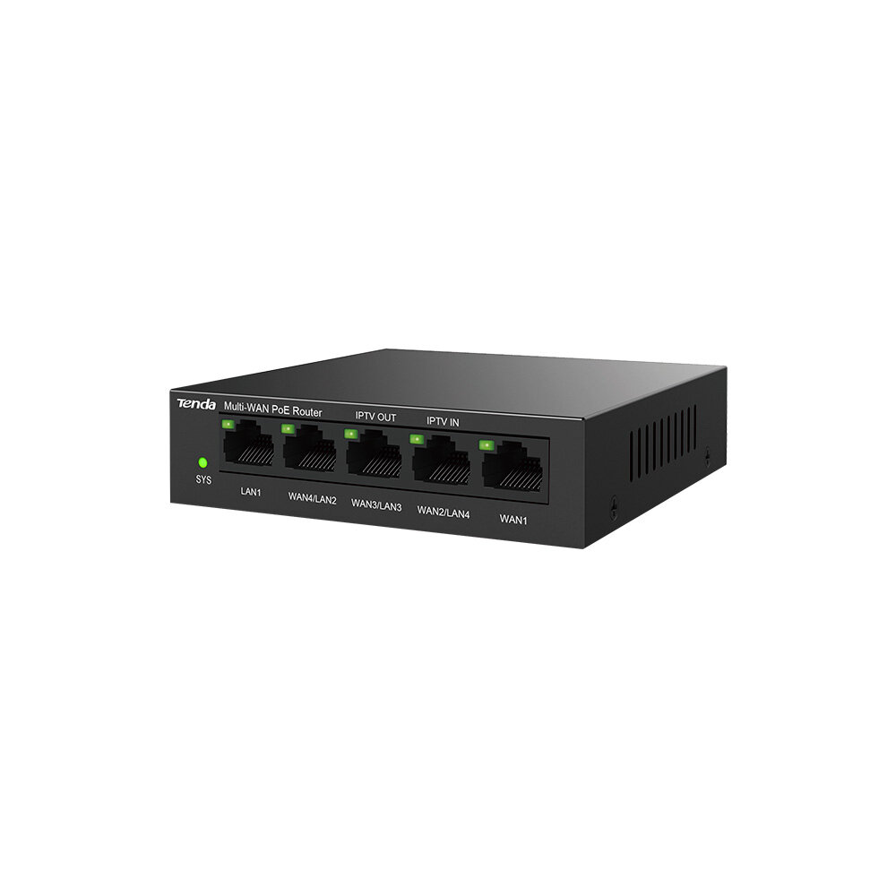 Tenda G0-5G-PoE 5-портовый гигабитный Ethernet-маршрутизатор PoE