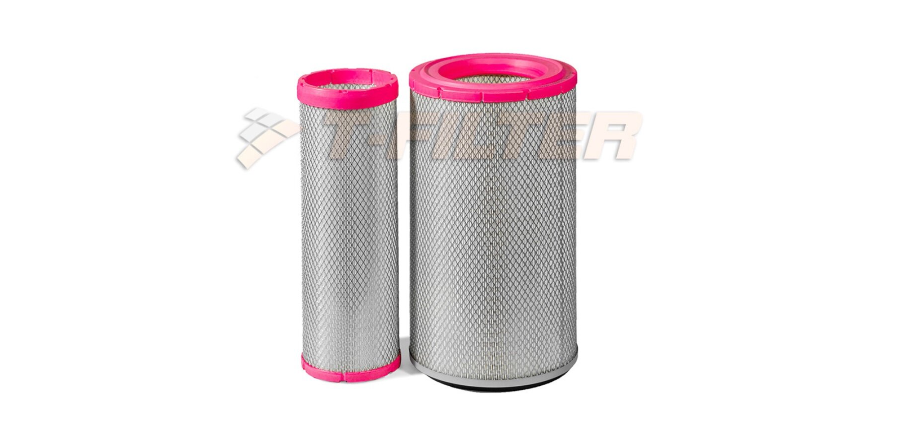 Комплект воздушных фильтров 612600114993 «T-Filter» для Экскаваторов JCB, Погрузчиков JCB, Тракторов JCB