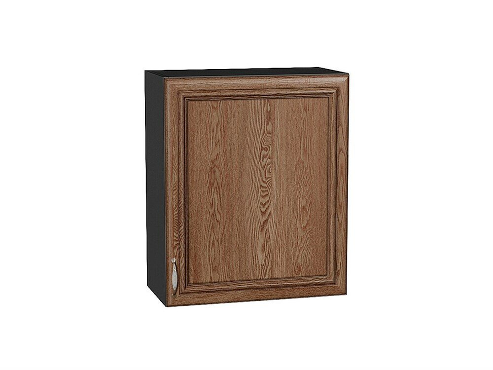 VVT Шкаф верхний с 1-ой дверцей Шале Graphite, Brown Dreamline, 720, 600