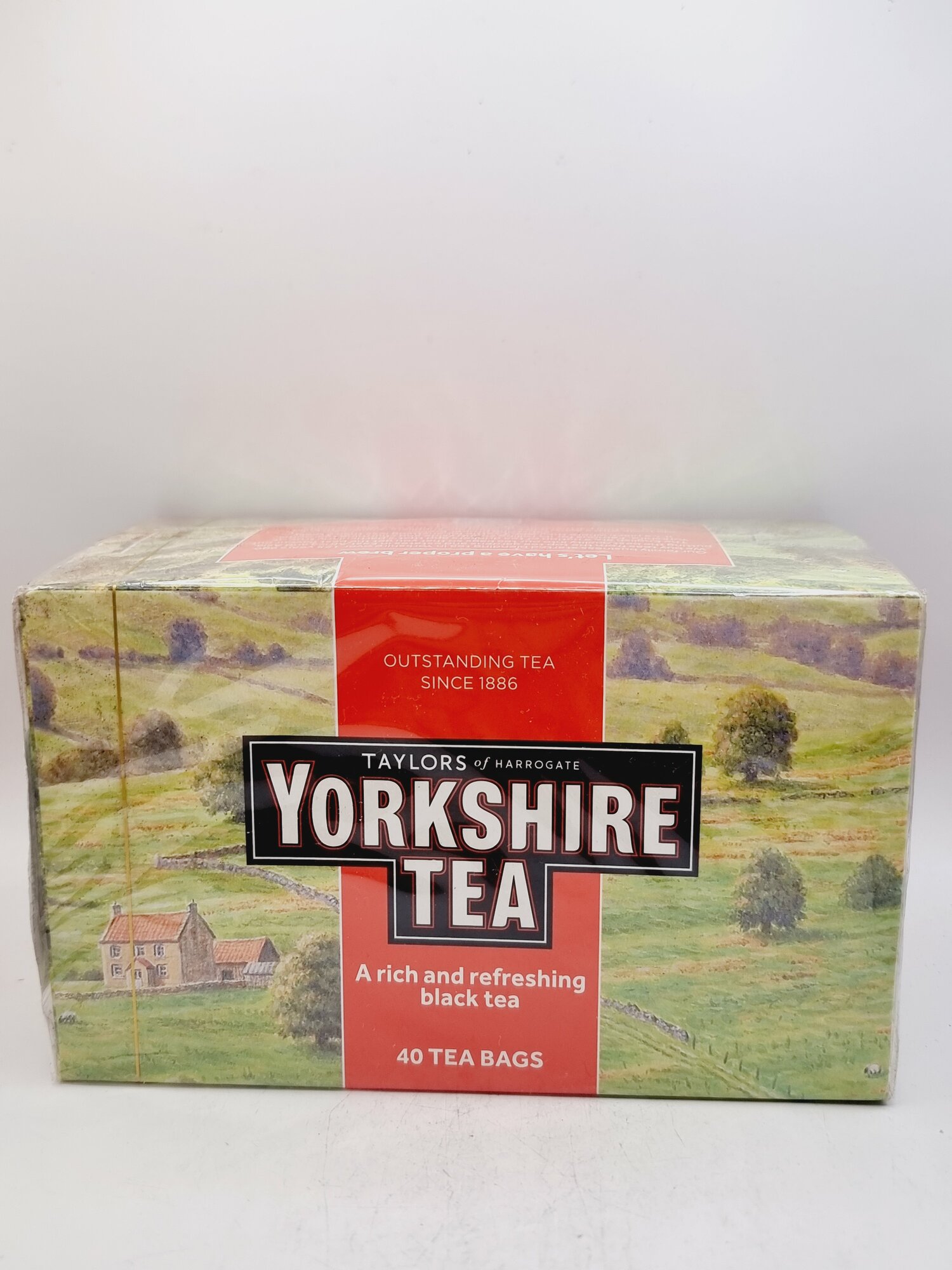 Чай черный TAYLORS YORKSHIRE TEA "Йоркшир" 40 пакетиков (из Финляндии)