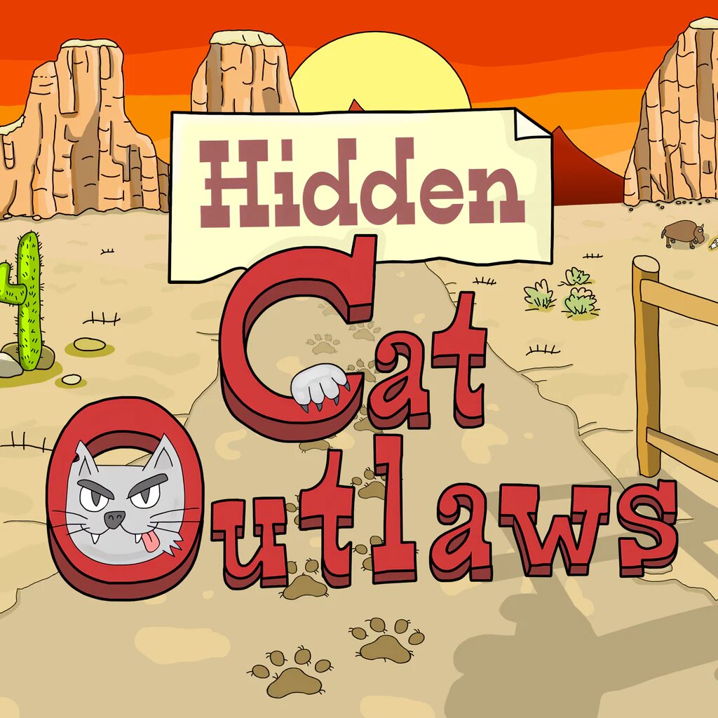 Игра Hidden Cat Outlaws, для PlayStation 5, на английском языке, Турция