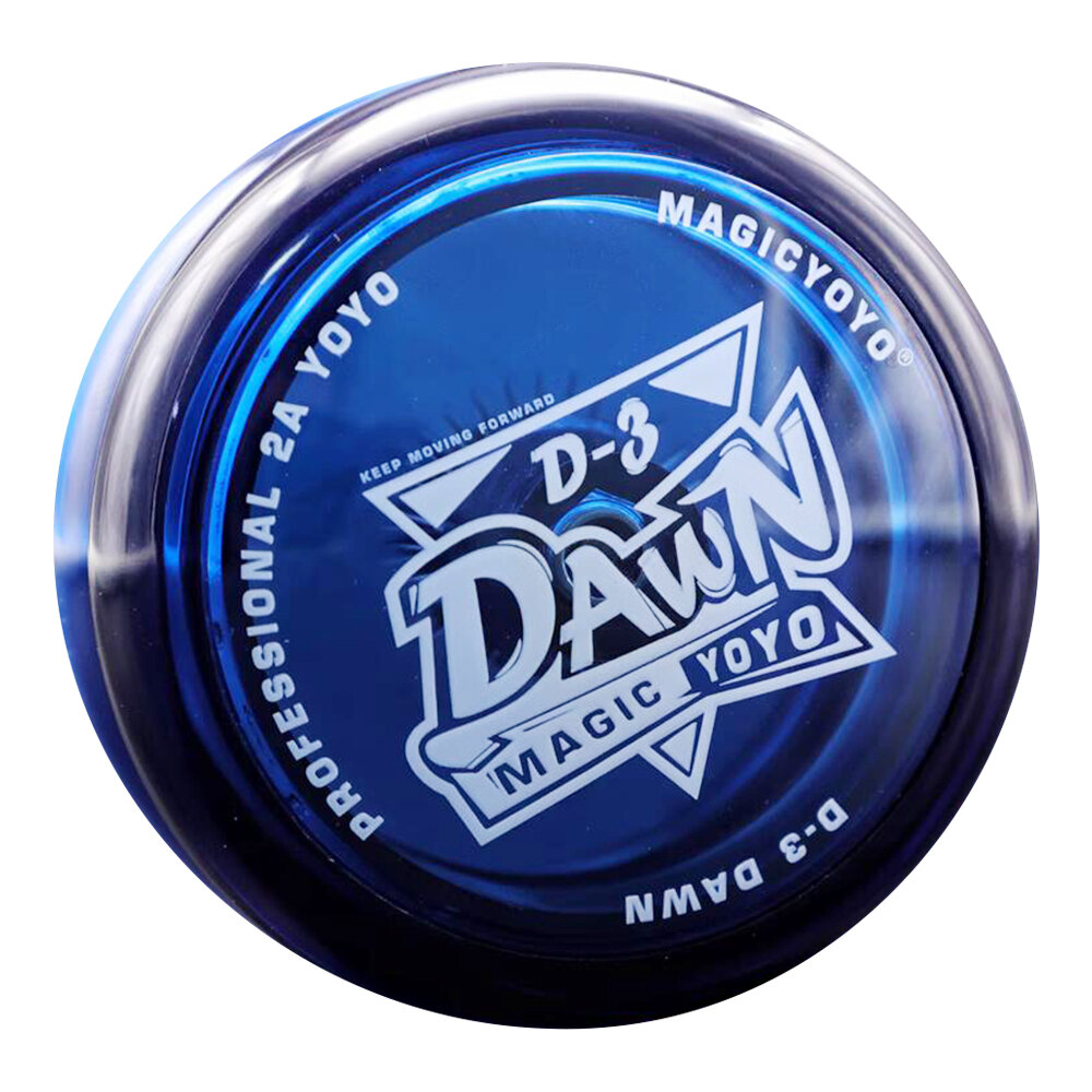 Волшебное йо-йо Crystal Yoyo для детей, неотзывчивое йо-йо для взрослых, игрушки с 8 шариками KK, подшипник для детей, веревка, цвет отправляется случайным образом