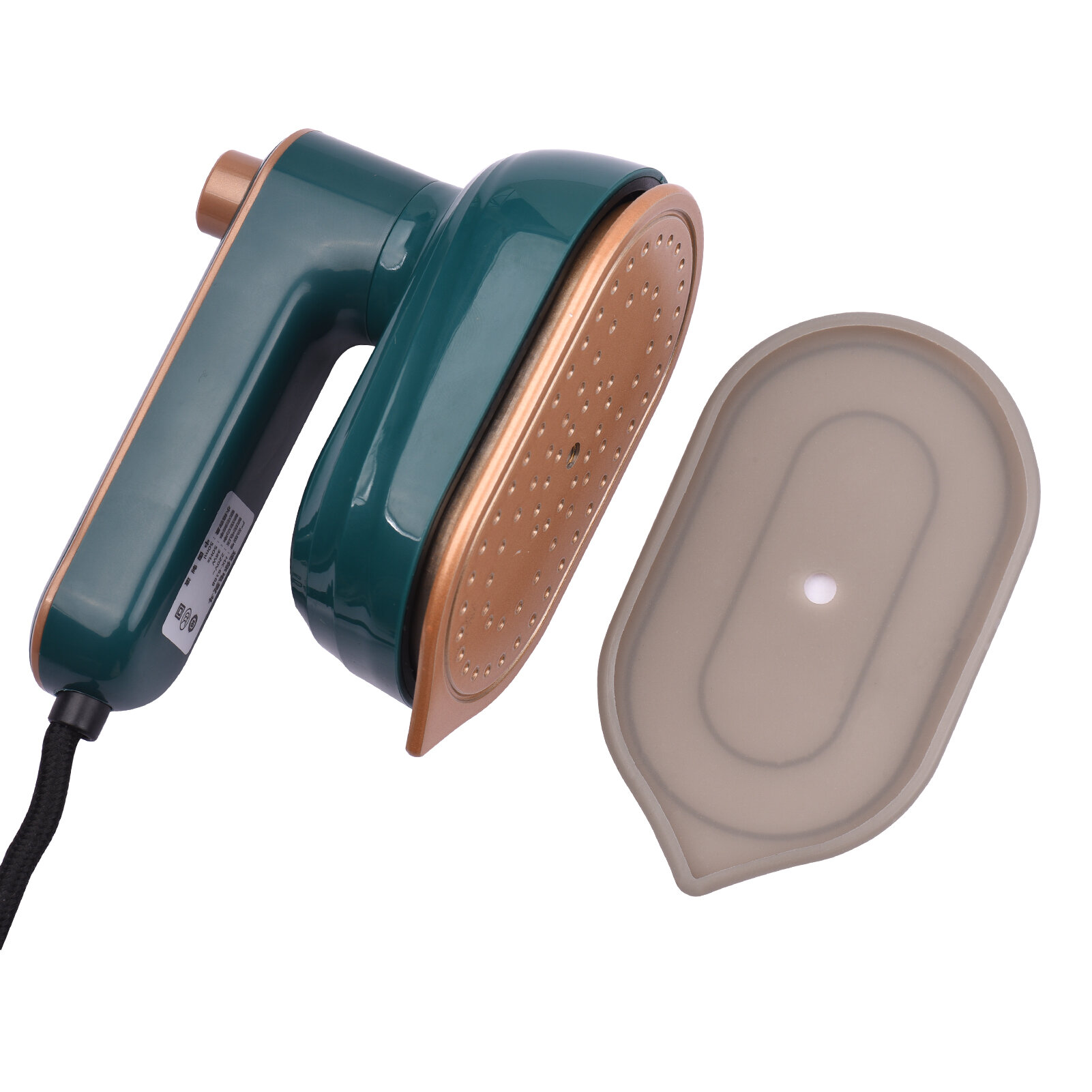 Мини-термопресс для печати на футболках с паровым нагревом, ручной утюг, поддержка сухой и влажной глажки одежды, сумок, шляп, подушек, одеял.