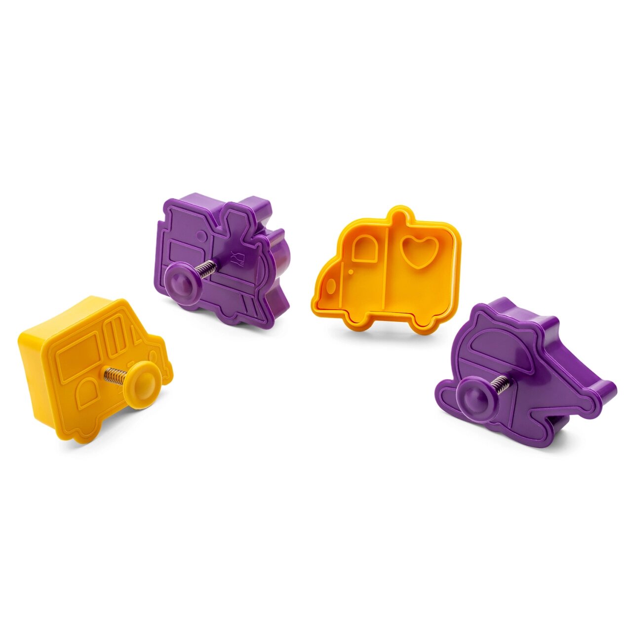 Apollo Puppy Набор форм для печенья 4 шт из пластика цвета в ассортименте для выпечки дома