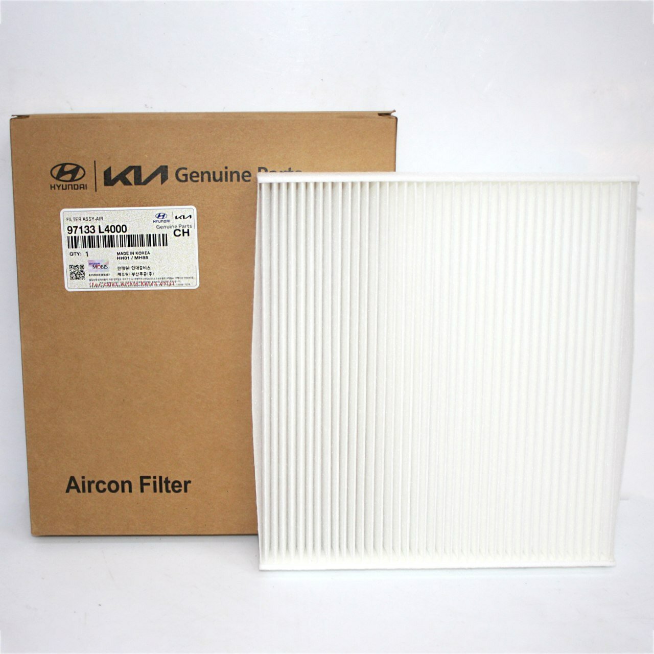 Фильтр салонный 97133L4000 для Hyundai Creta, Elantra, Kia Sportage / Хендай Крета, Элантра, Киа Спортейдж