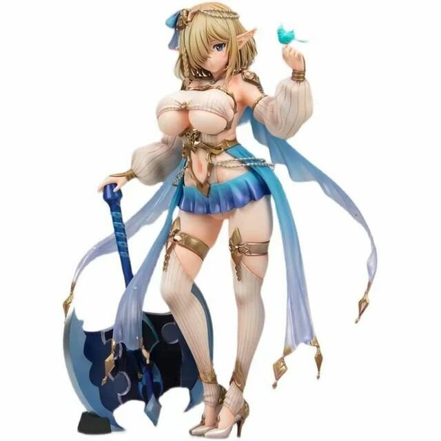 Фигурка сексуальная девушка -Elf Village 5th Villager / эльфа деревня 5-й житель Kukuru 25cm