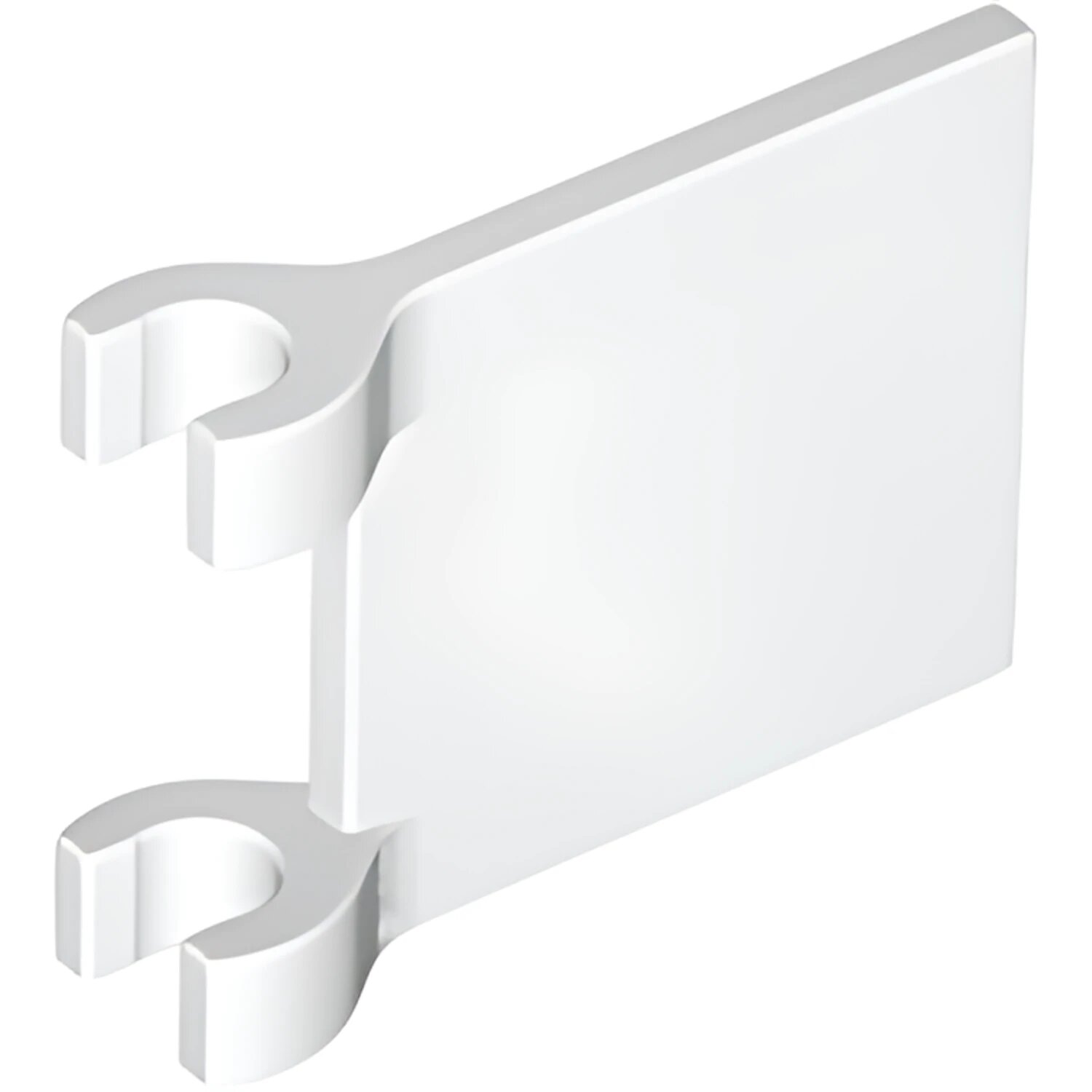 Деталь LEGO Флаг Lego Flag 2 x 2 Square 2335 (11055, 60779) White N