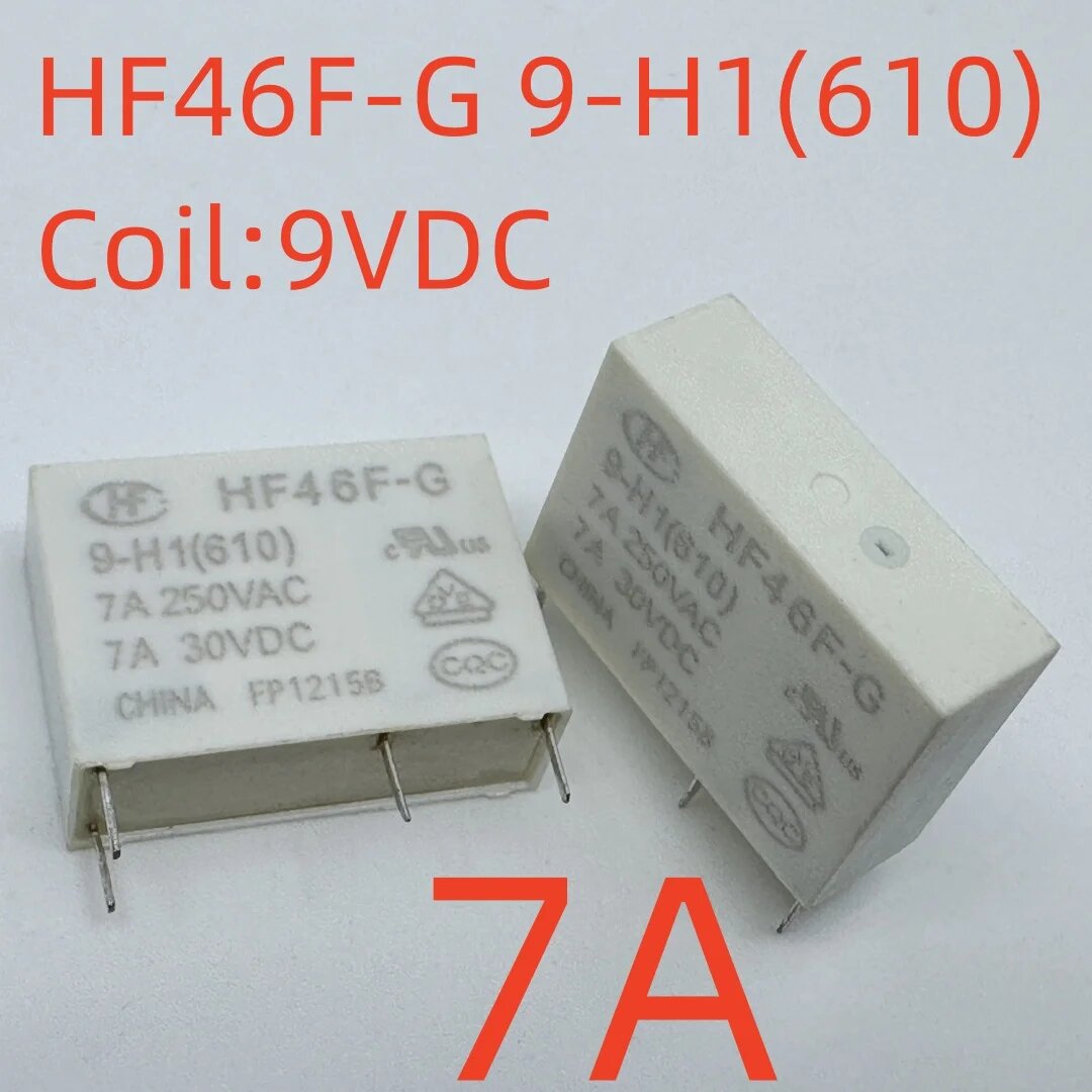 Реле HF46F-G 4 контакта HF46F-G 9-H1(610) 9V