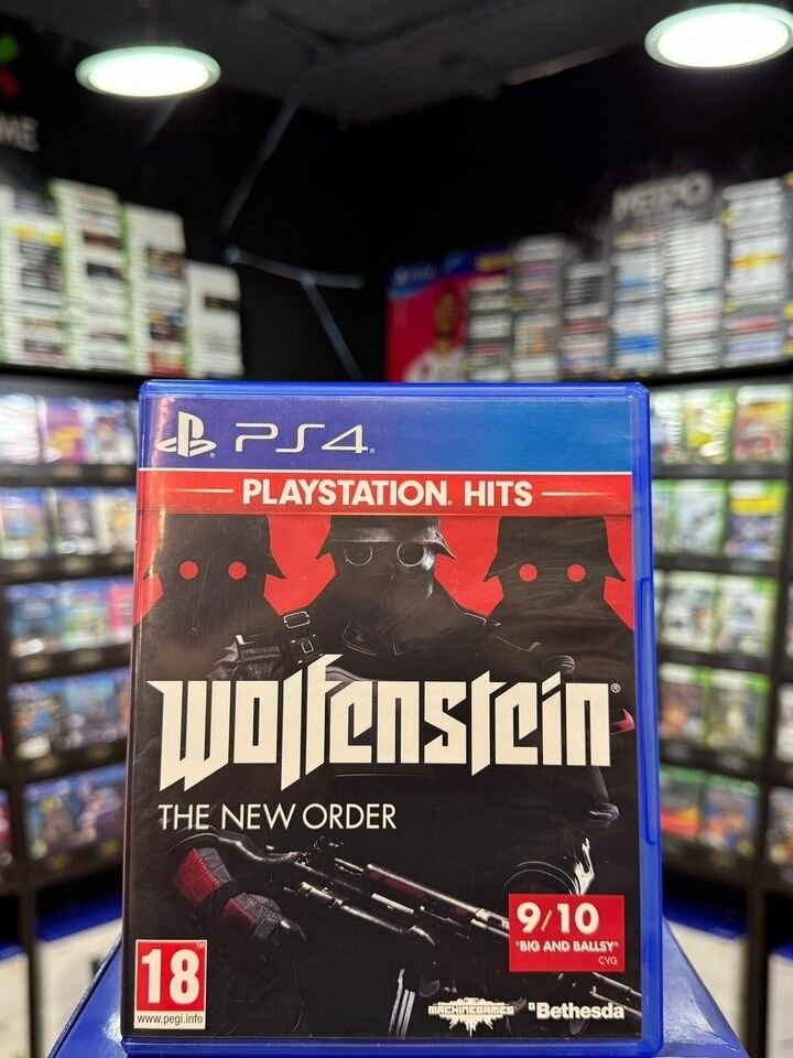 Игра Wolfenstein: The New Order PS4 (Русская версия) (Box)