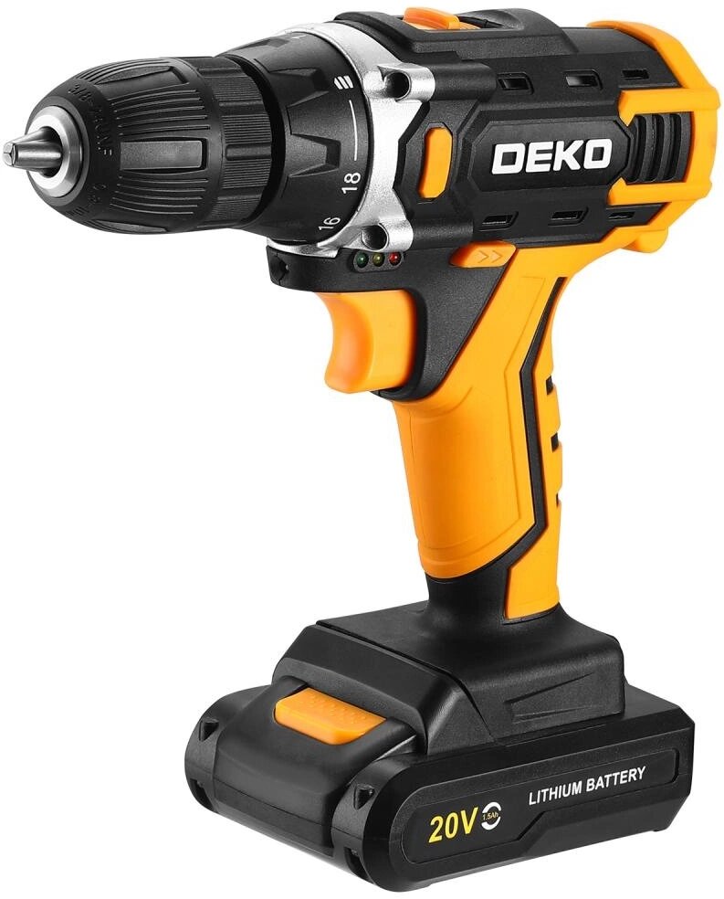 Дрель-шуруповерт аккумуляторный Banger 20V ONE +, 20В,