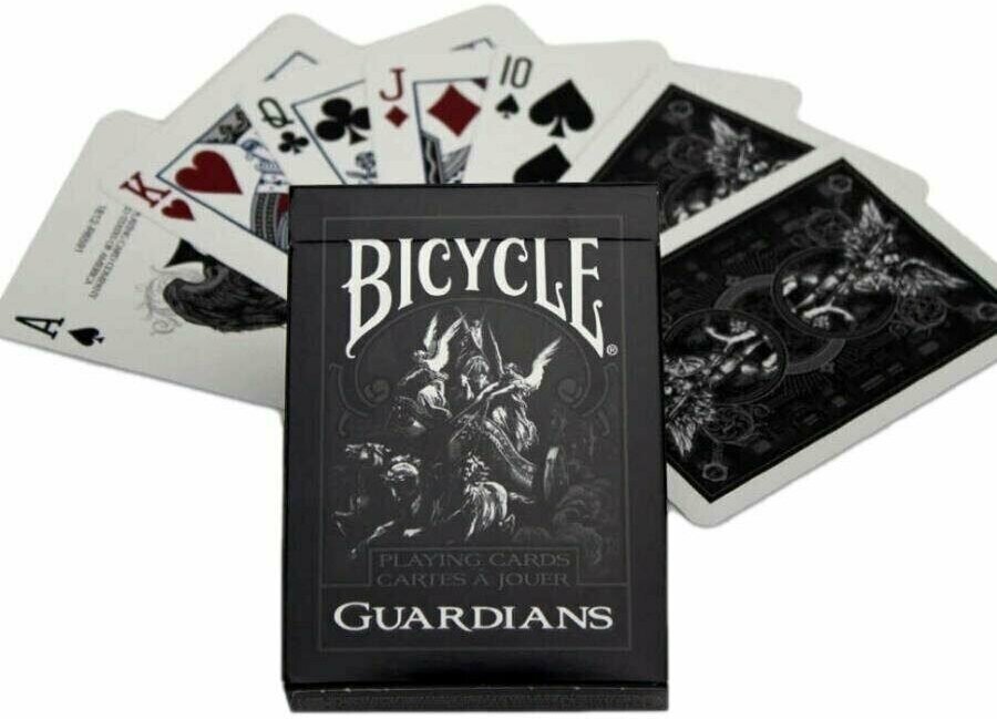 Карты Bicycle Guardians, 54 шт, пластиковое покрытие SQNKJ