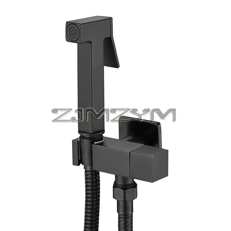 Золотой ручной распылитель для биде ZJMZYM черный