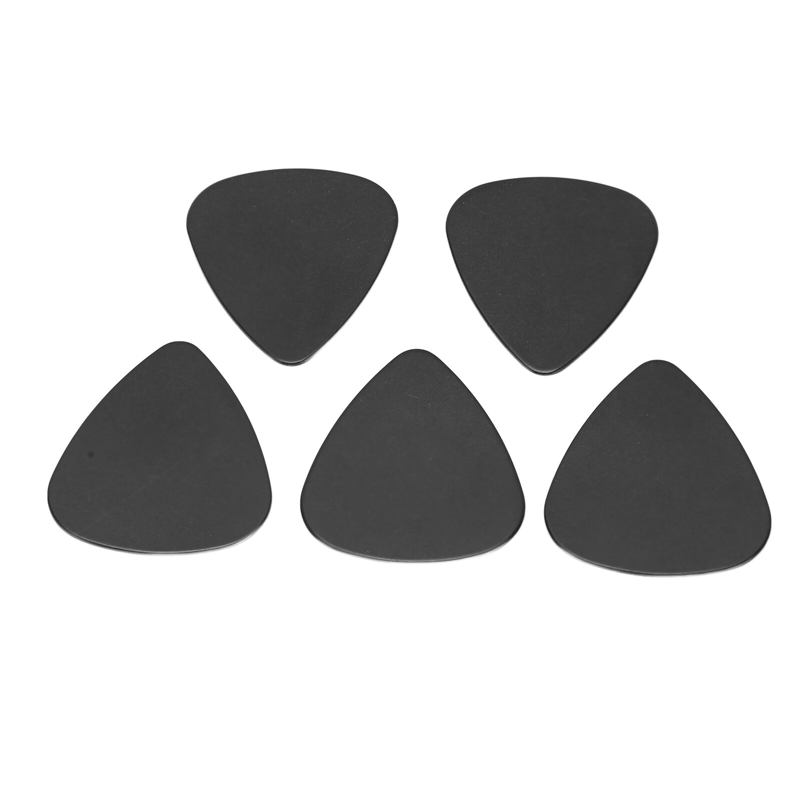 5 шт. медиаторов для акустической фолк-гитары, ПВХ, аксессуары для музыкальных инструментов, подарки, 0,71 мм, черные