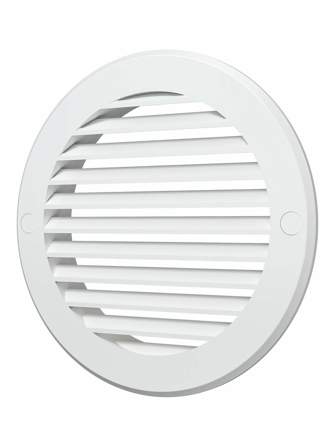 Решетка вентиляционная РК фланец D125 D161 пластик ERA белый