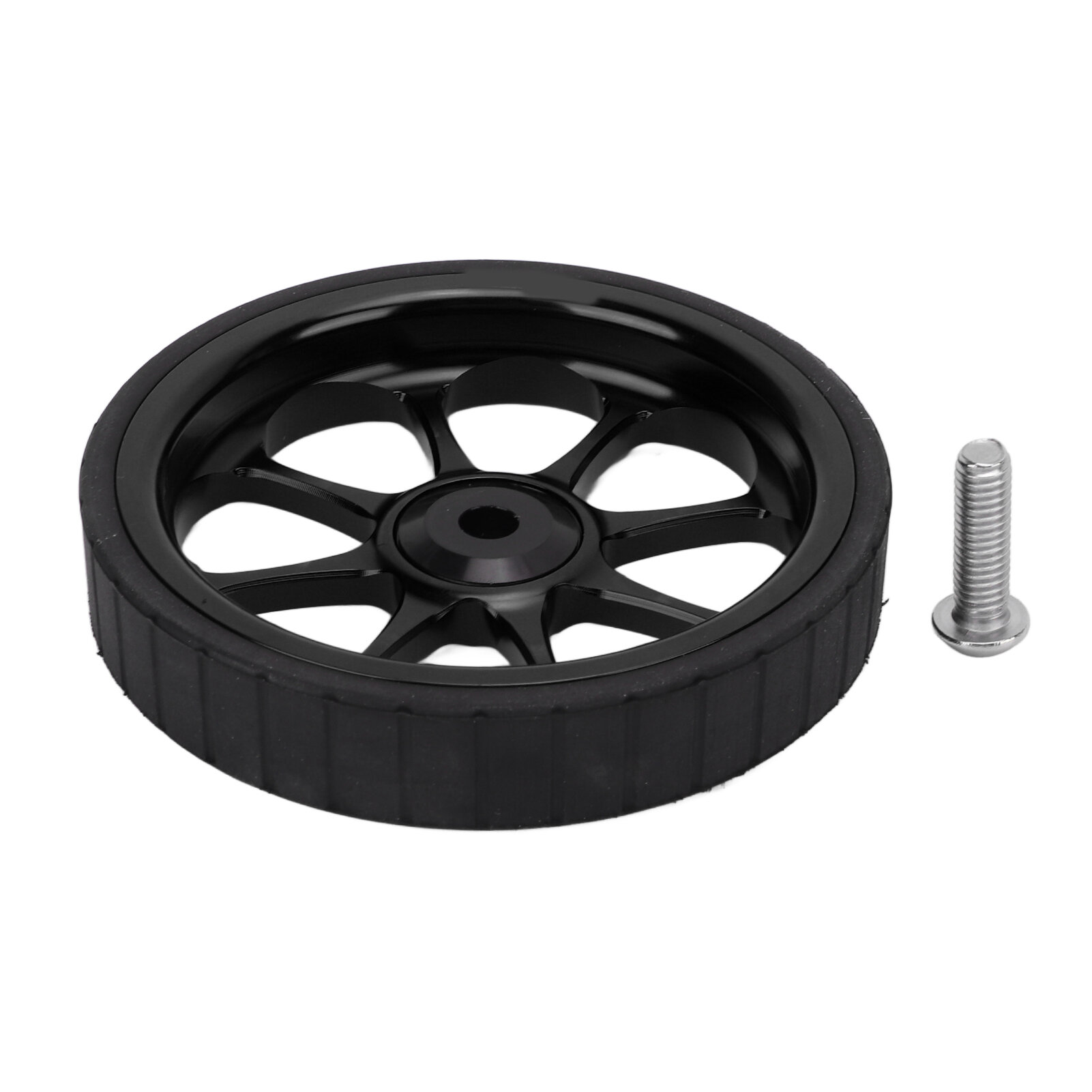 82-мм алюминиевое легкое колесо для складного велосипеда Brompton 3sixty, черный, прочное и легкое.