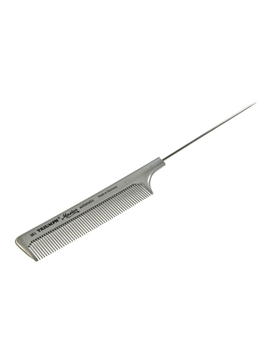 Расчёска-хвостик металлический