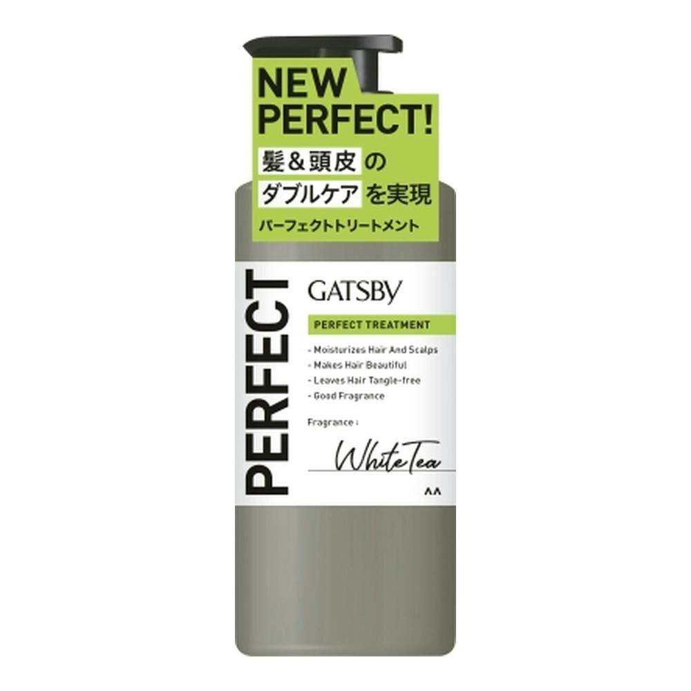 Mandom Мужской бальзам Gatsby для восстановления кутикулы и ухода за кожей головы (аромат белого чая) 380 г