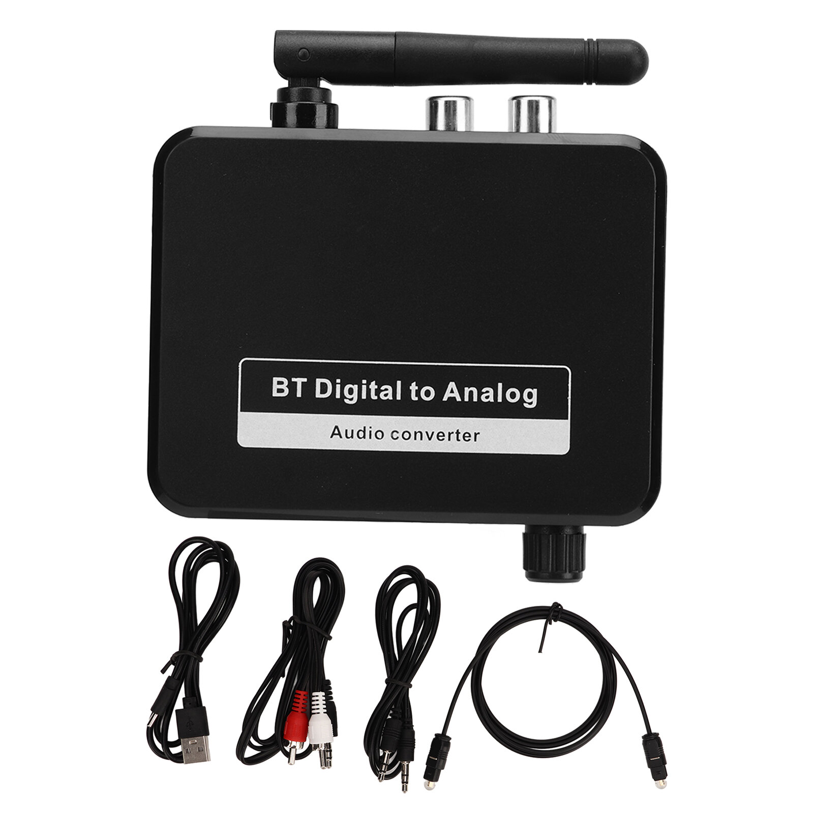 Цифро-аналоговый аудиоконвертер Bluetooth 5.1 RCA на ресивер для PS3, PS4, DVD и домашнего кинотеатра