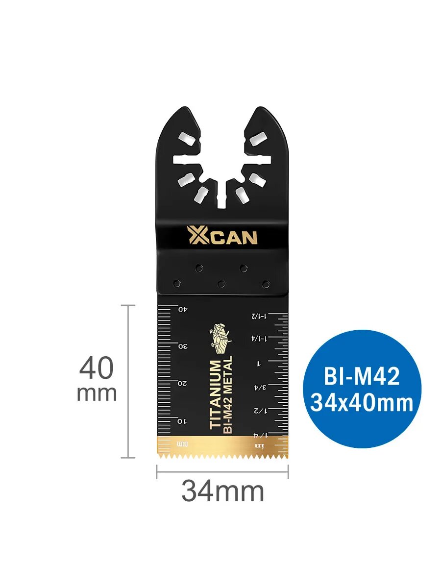 Титановые насадки по металлу, дереву для реноватора 34х40 мм