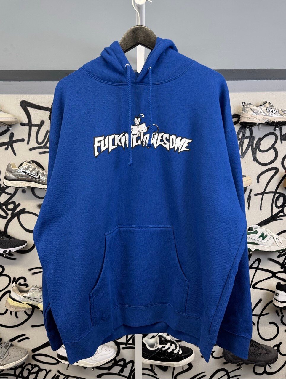 Худи FUCKING AWESOME HOODIE SAM HILL BLUE