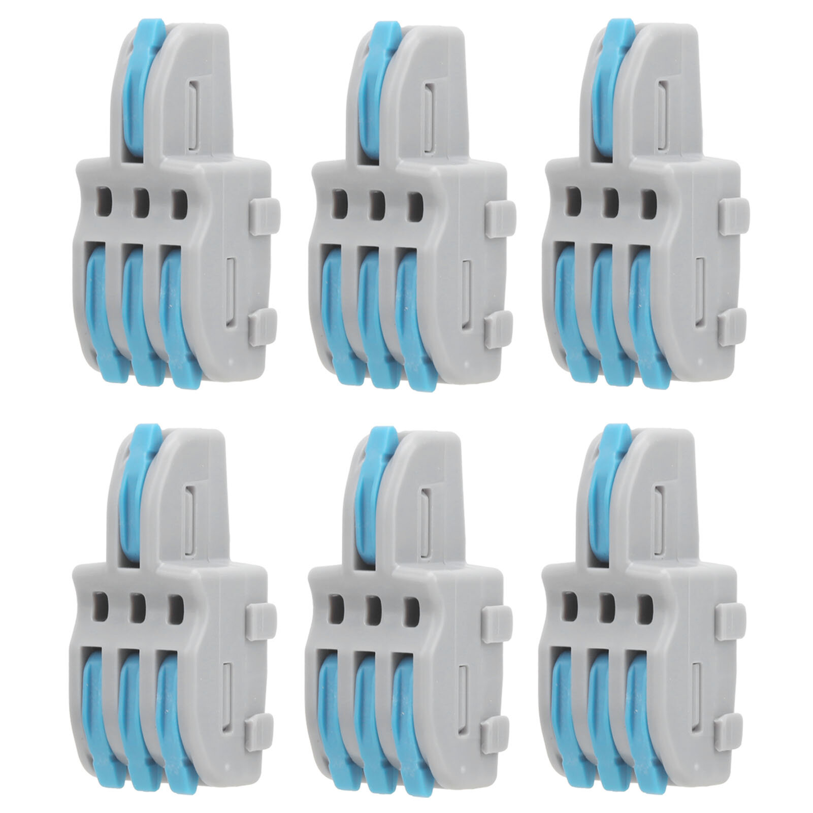 20 шт. быстрые разъемы SPLF13, 1 в 3, разветвитель проводов TTap для двигателей освещения 250 В (синий)