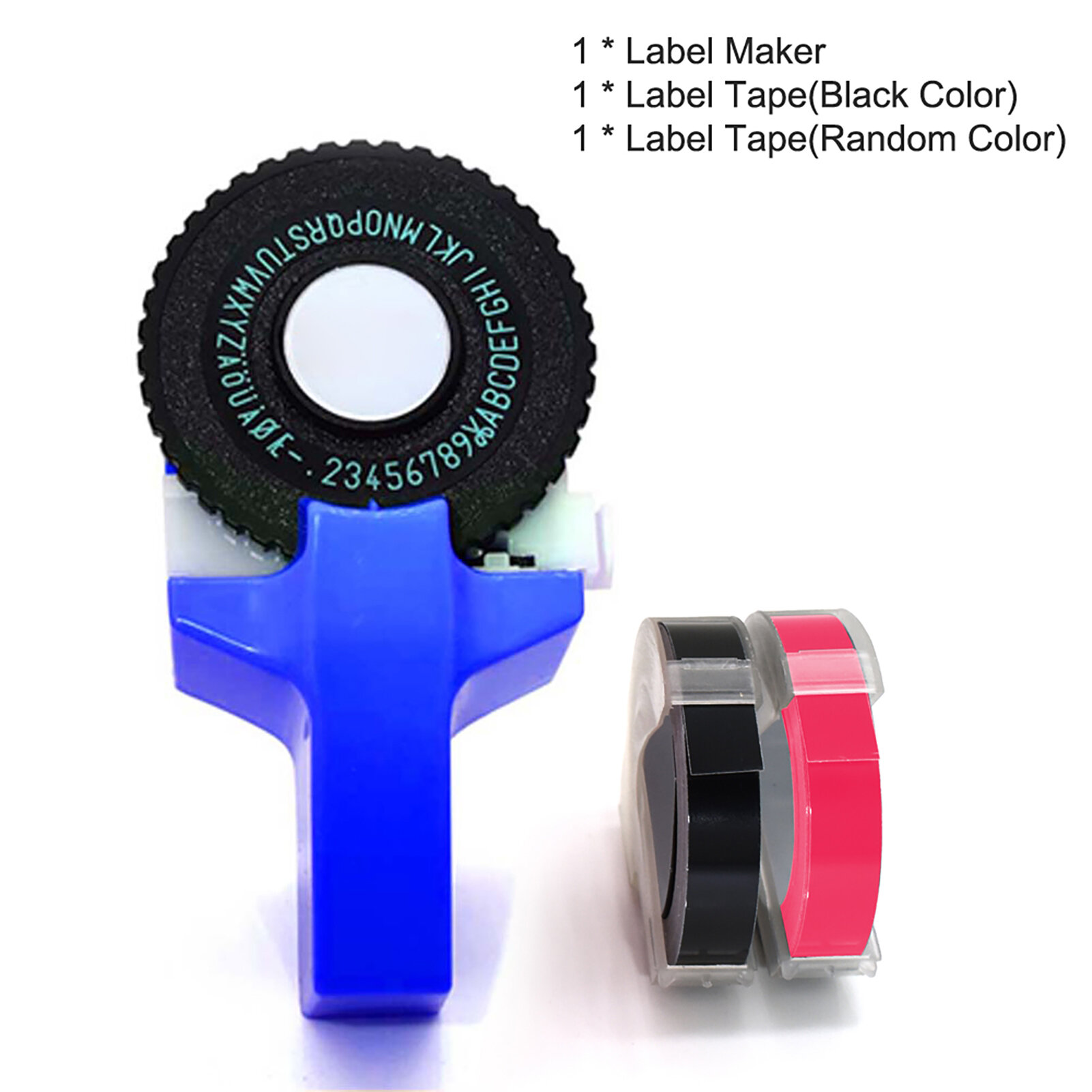 Мини портативный ручной 3D-принтер для тиснения этикеток, пишущая машинка для пластиковых ПВХ-лент шириной 9 мм, самодельная машина для нанесения надписей