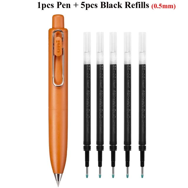 Uni Ball One P гелевая ручка 0,5 мм 1Pen 0.5 Refills Blk