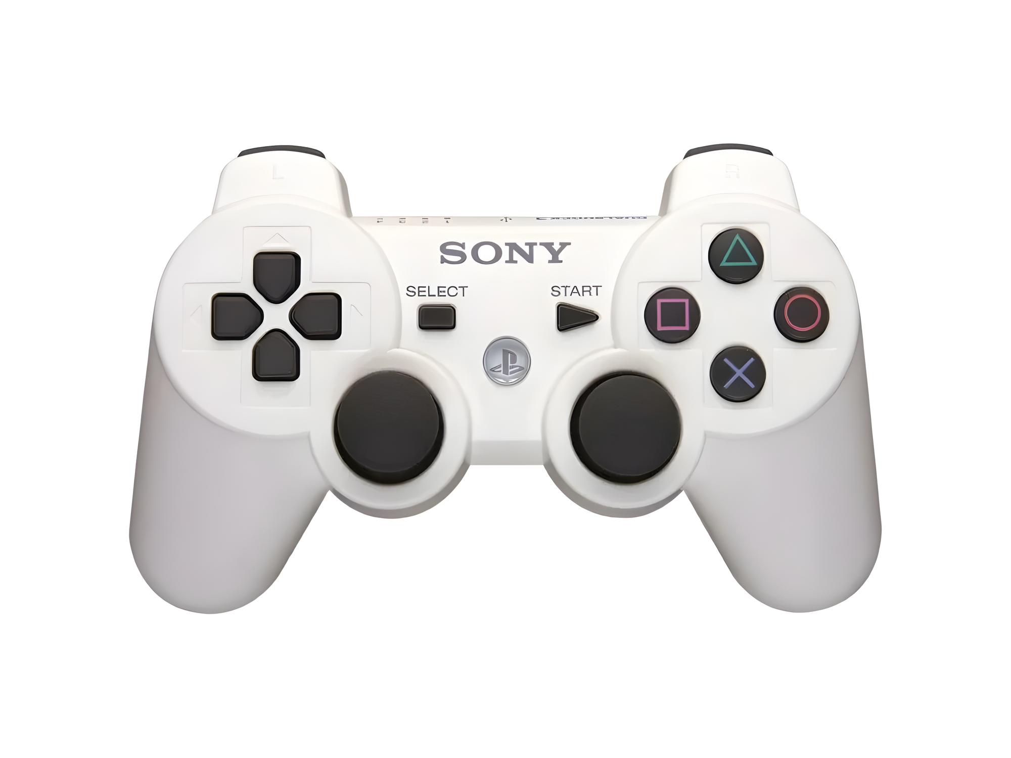 Беспроводной Bluetooth Геймпад для Sony PlayStation 3 Белый