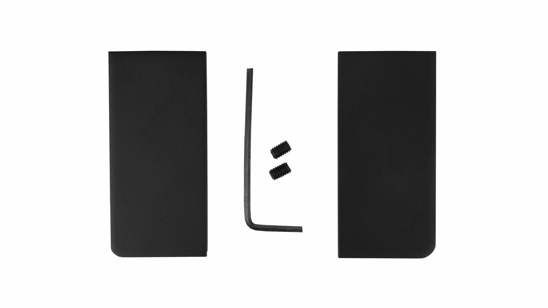 Заглушки GOLA BALANCE RZ051.04BL, матовый чёрный