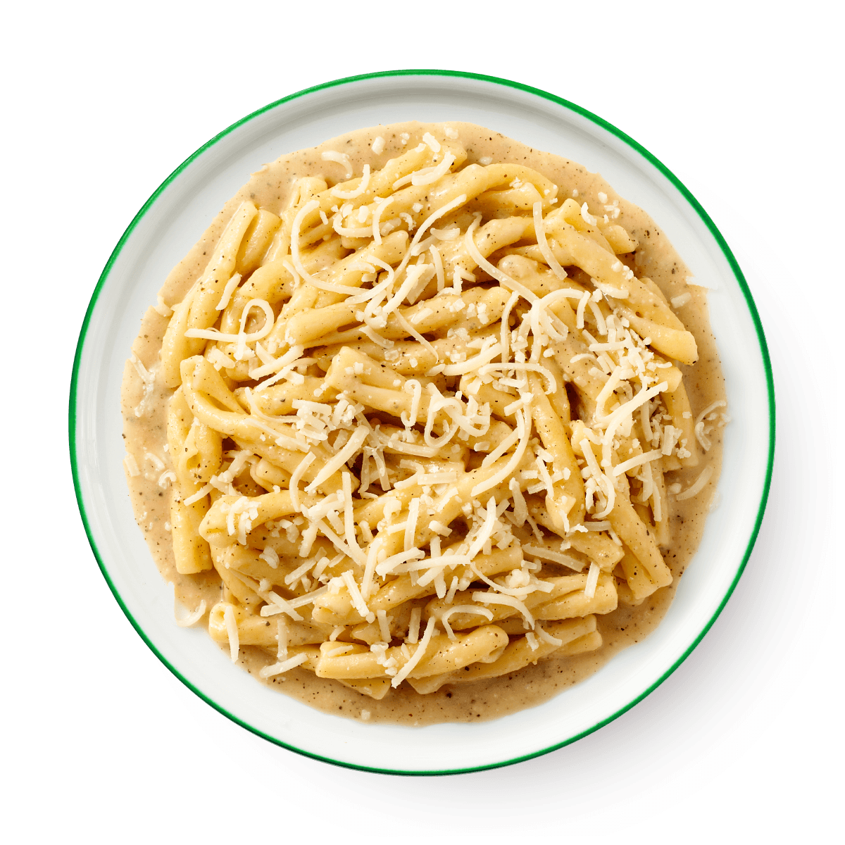 Макароны PiuPiu "Казарече", с сыром пармезан и оливковым маслом, 250 г