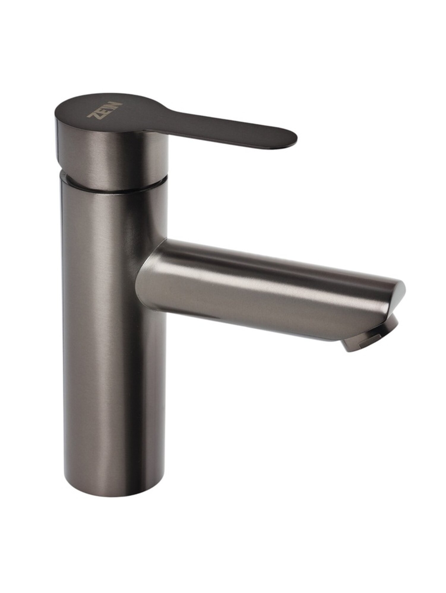 Смеситель для раковины ZEIN Z3759, однорычажный, высота излива 9 см, графит