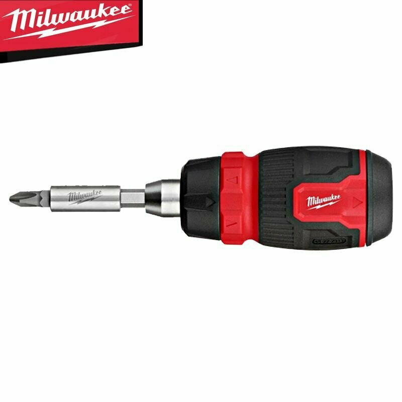 Milwaukee 48-22-2913A многофункциональный шуруповерт 8-в-1 Трещоточный компактный Съемный магнитный