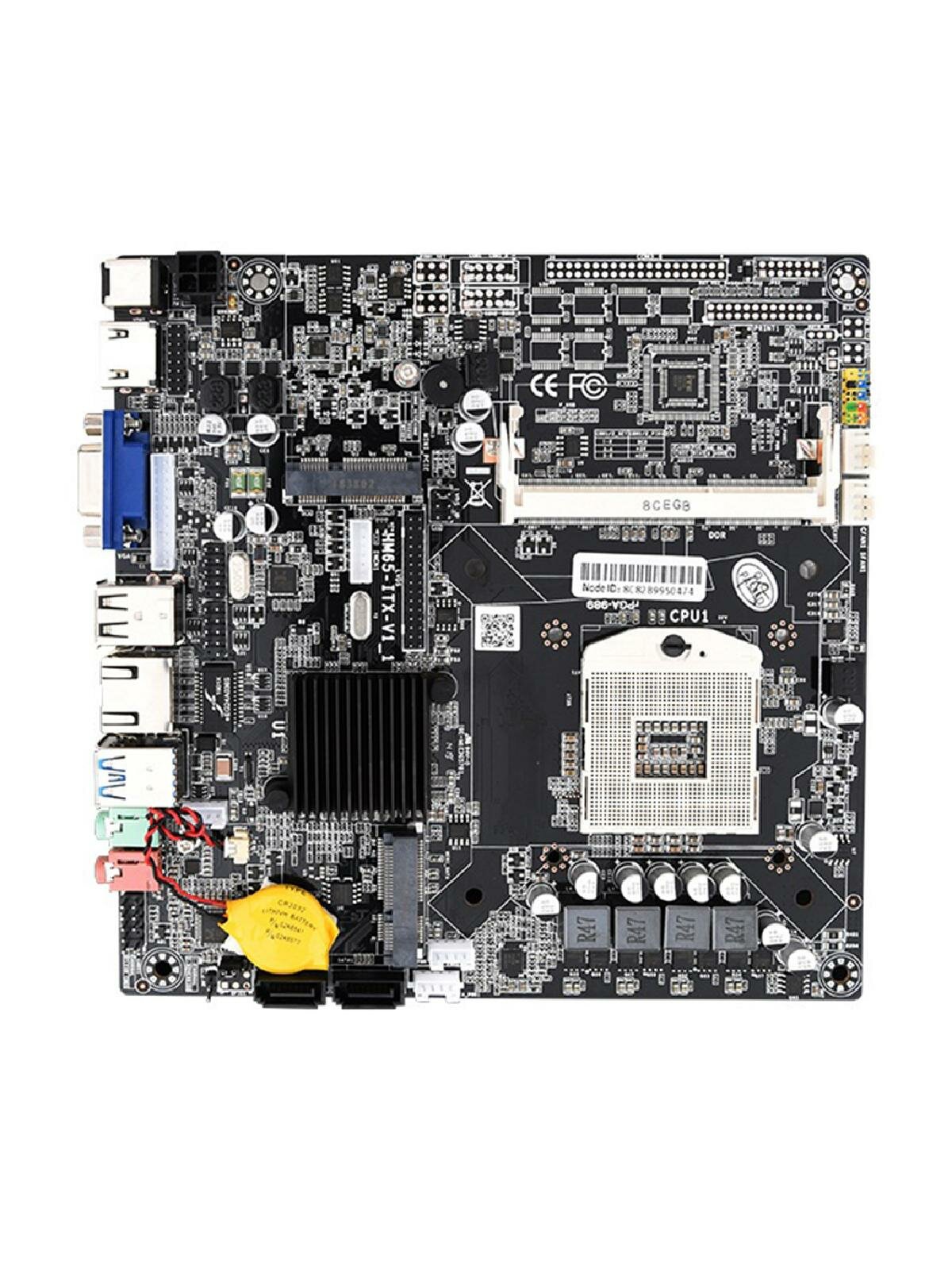 HM65 Industrial Board for RV420 Laptop Motherboard with Heatsink BA92-08151A BA92-08151B BA41-01610A GT520M 8GB