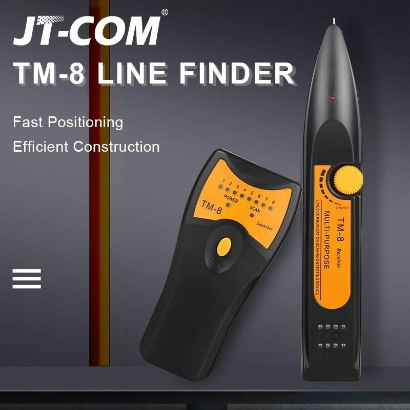 Кабельный тестер с разъемами RJ11/RJ45/Cat5/Cat6, для тестирования сетевого кабеля.