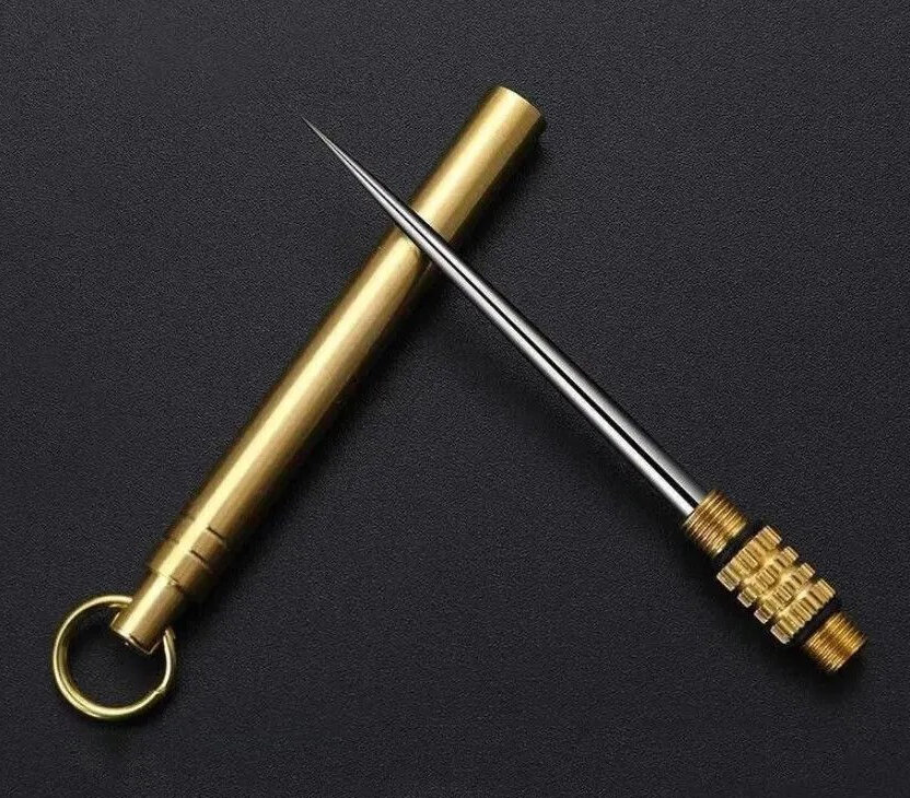 Шило иголка канцелярская, зубочистка, брелок на ключи, шпажка для фруктов 11 см