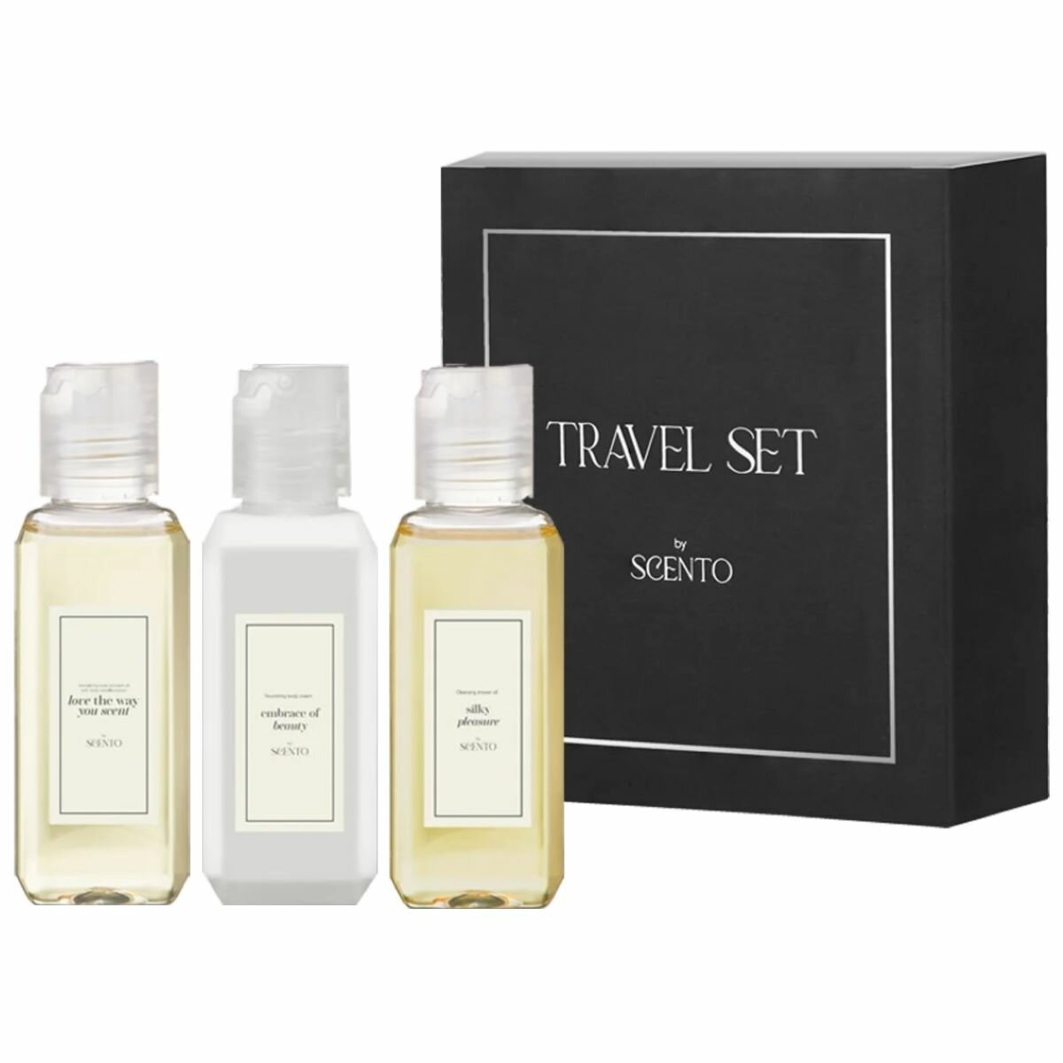 Набор дорожный по уходу за телом Scento Travel Set, 2 шт