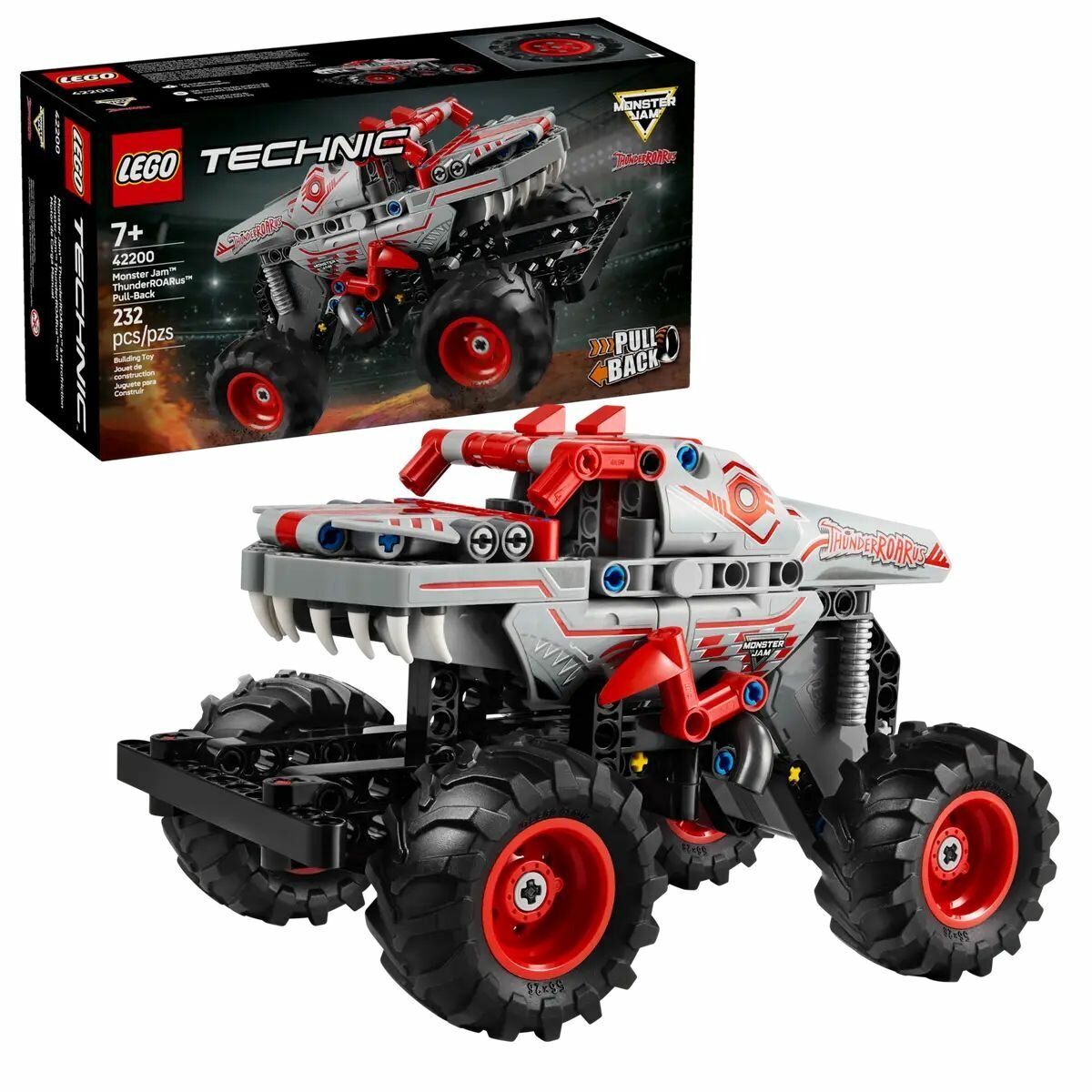 Technic LEGO 42200 Monster Jam ThunderROARus Pull-Back