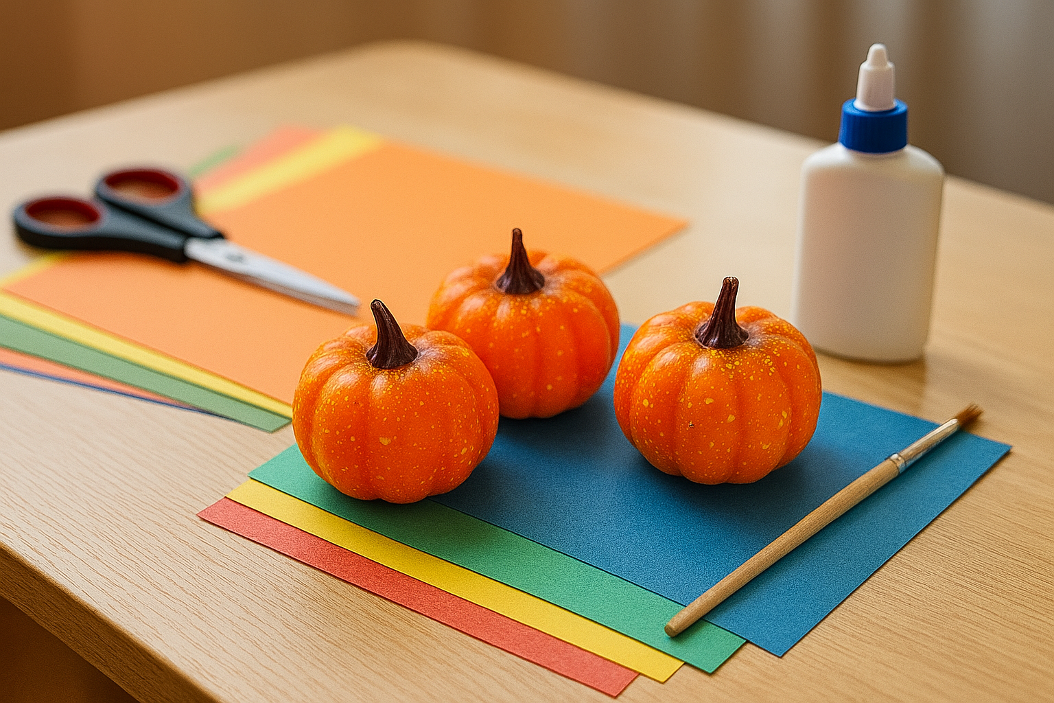 Тыква декоративная 3 шт малая