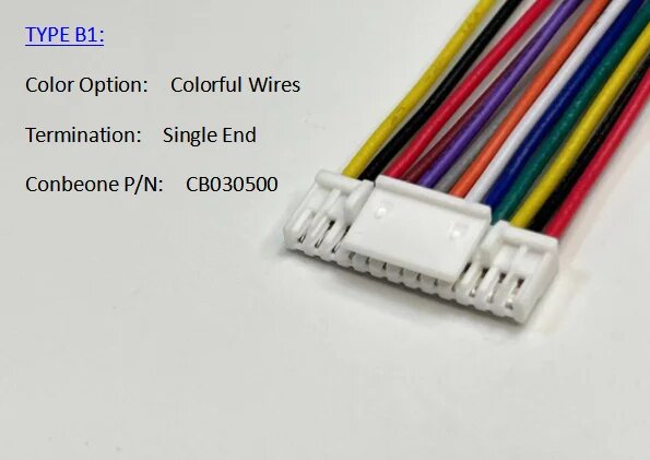 Жгут проводов GHR-14V-S Temmil SSHL-002T-P0.2 14P 500MM, TYPE B1