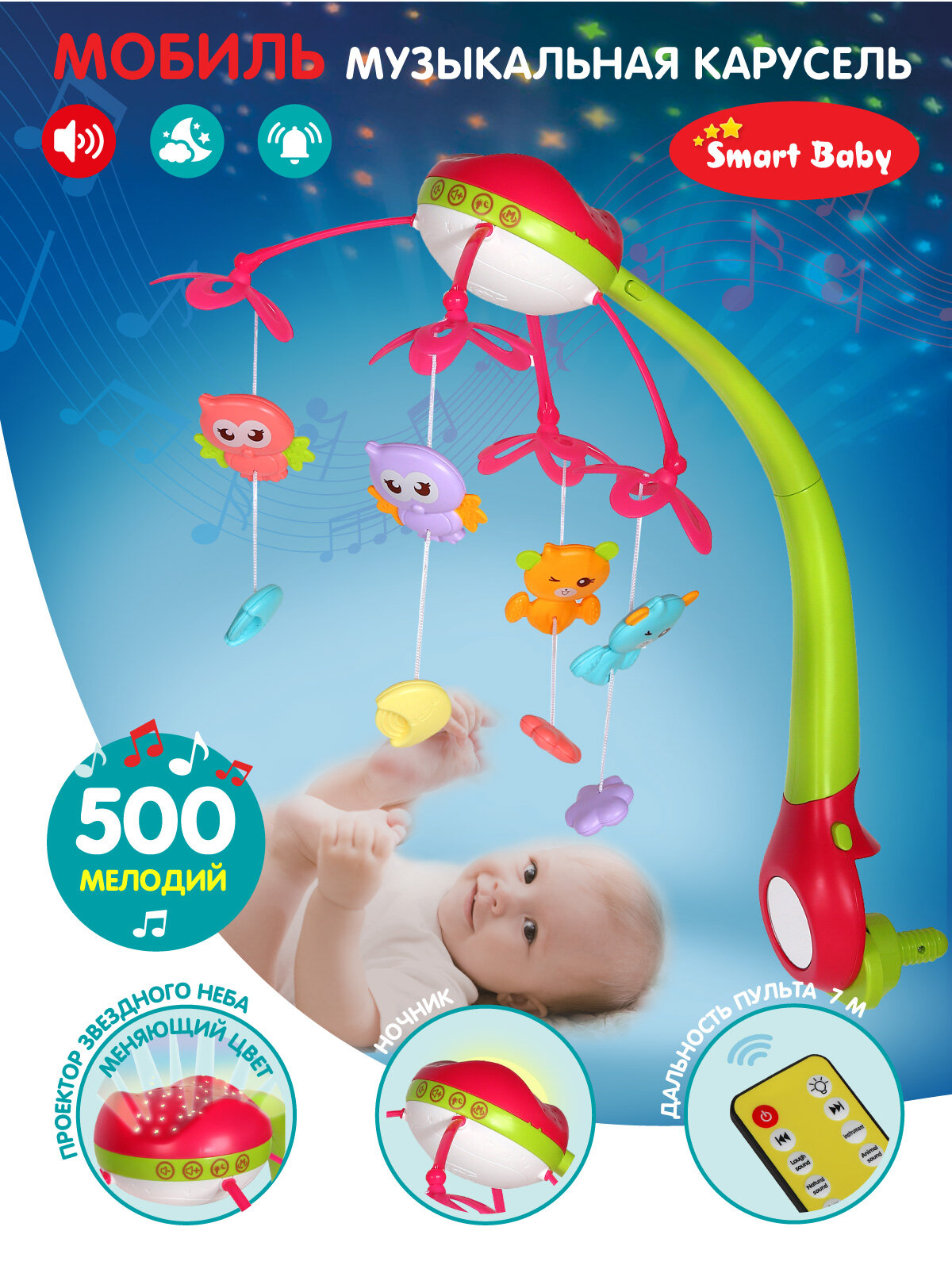 Мобиль Smart Baby