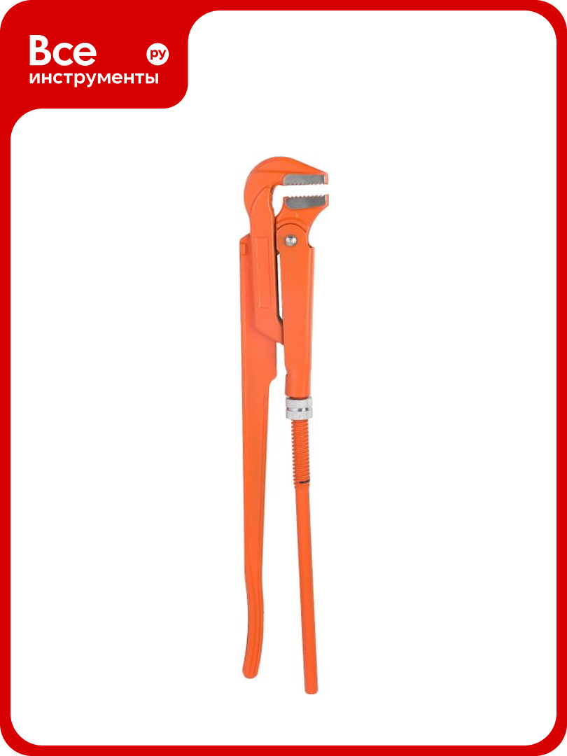 Трубный ключ KENDO с углом 90 градусов 50133, Ключ имеет конструкцию типа "l"