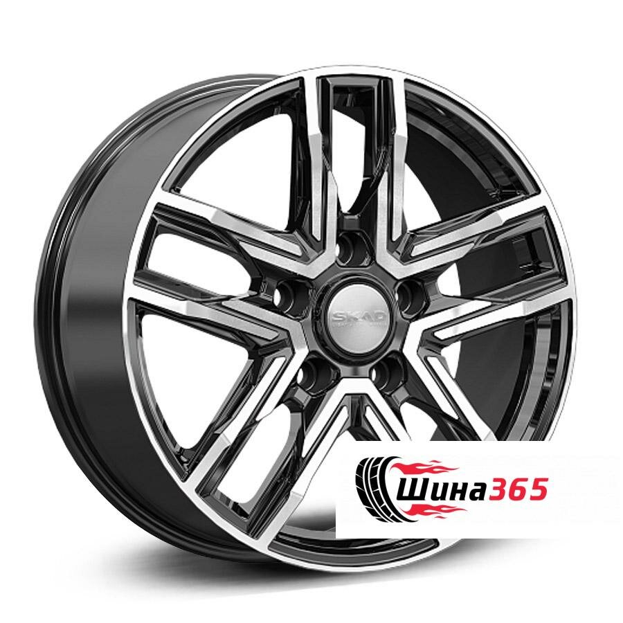 Литой колесный диск СКАД Техас 8,5R20 5*150 ET55 d110,1 Алмаз черный