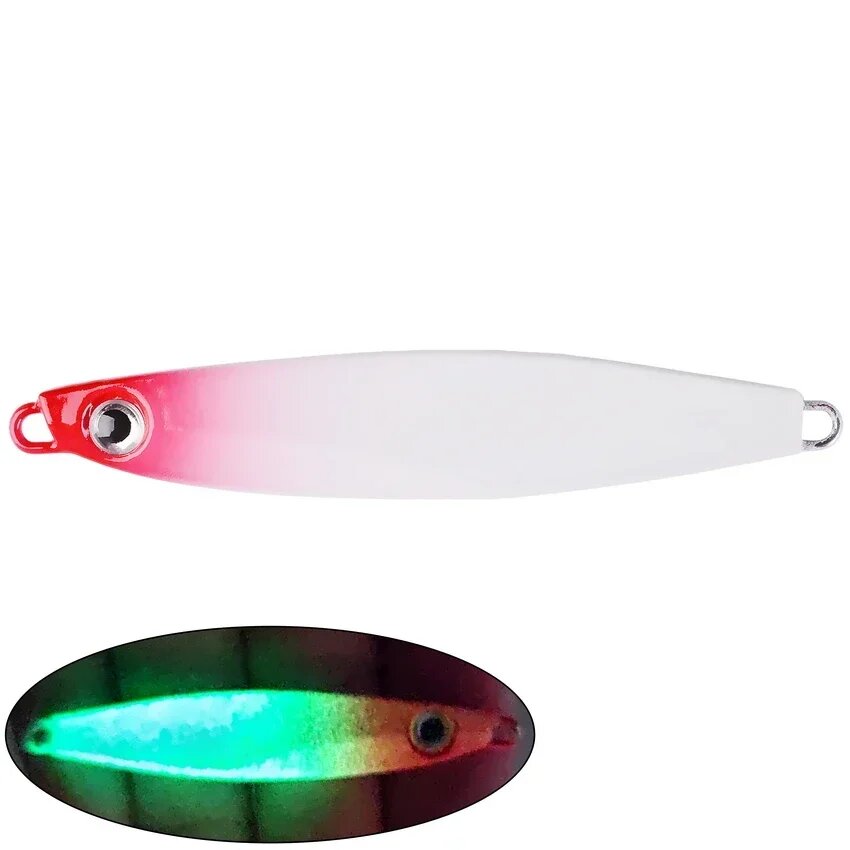 Металлическая джиг-ложка для морской рыбалки 22g, N15-Wihtout Hook