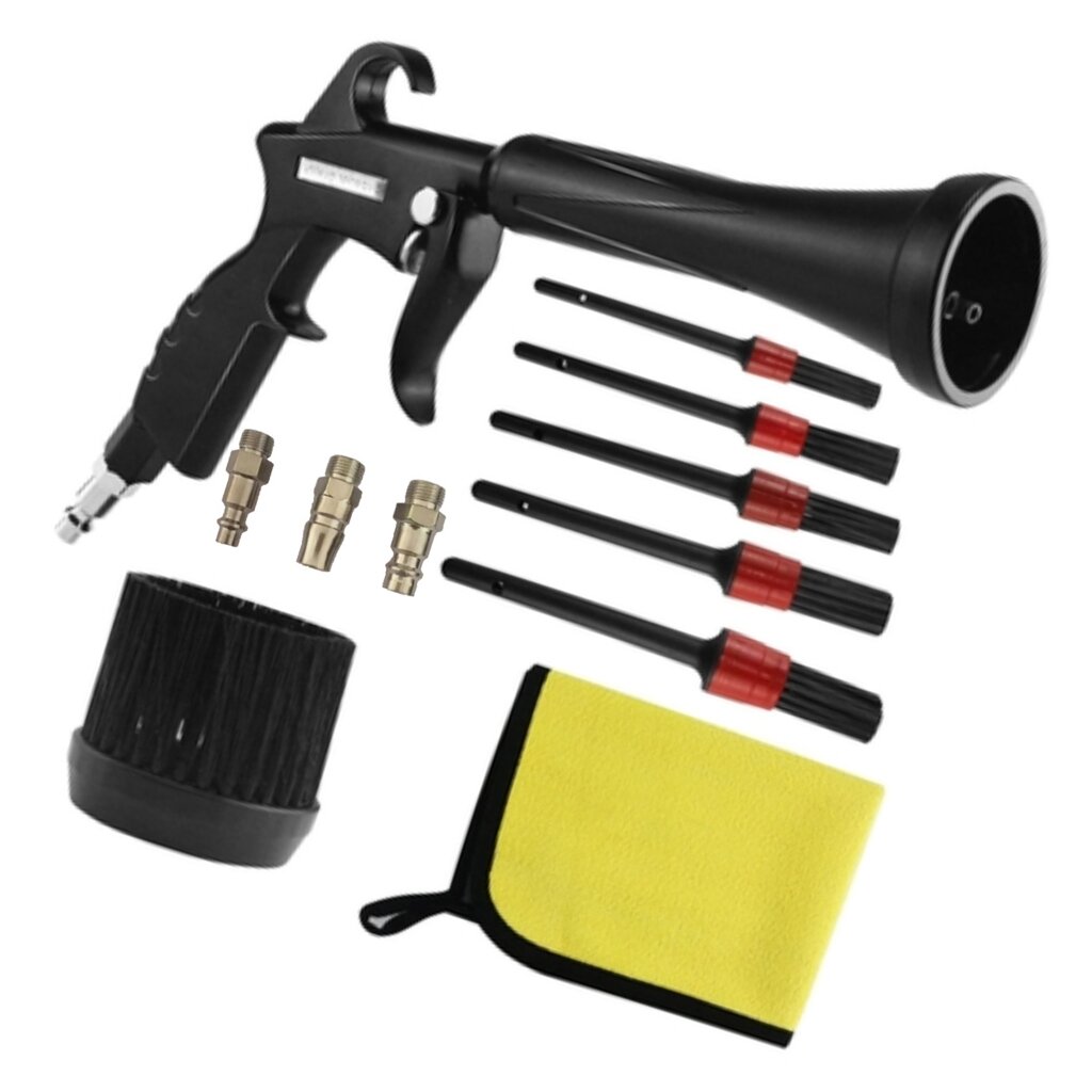 Практичные Пневматические Пистолеты Аксессуары Для компрессора Полный Набор Для чистки С Несколькими Насадками И Щетками Инструмент Для Удаления Пыли