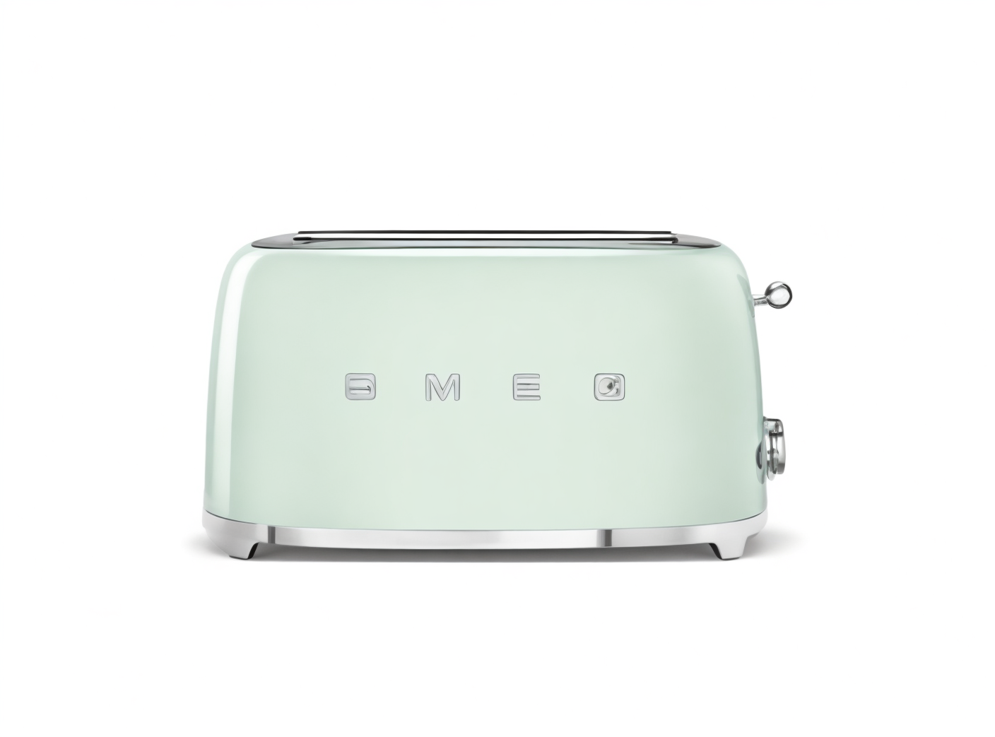 Тостер SMEG TSF02PGEU на 4 ломтика, поддон для крошек, цвет пастельно зеленый