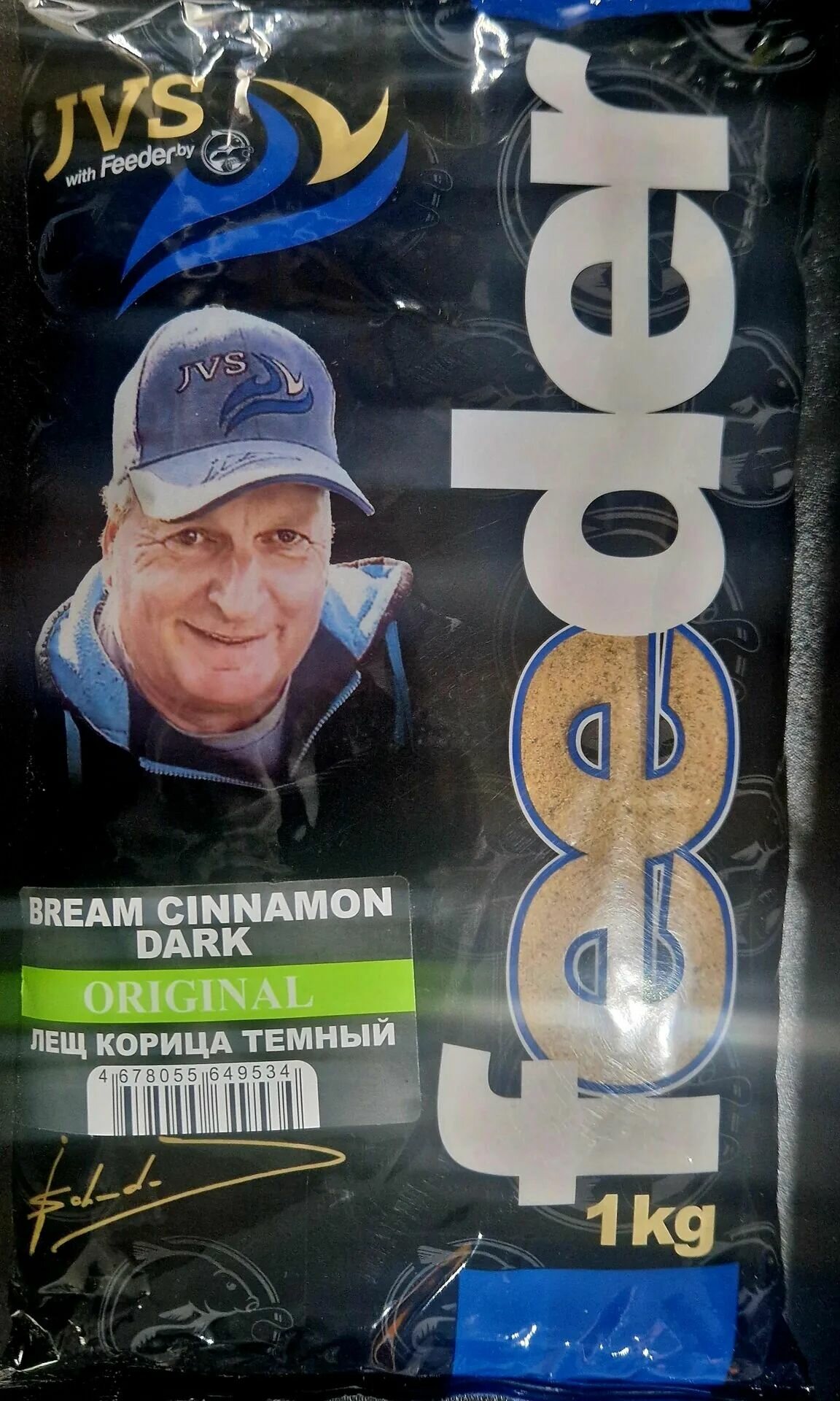 Прикормка FeederBy JVC Original Bream Cinnamon Dark лещ корица темный 1кг