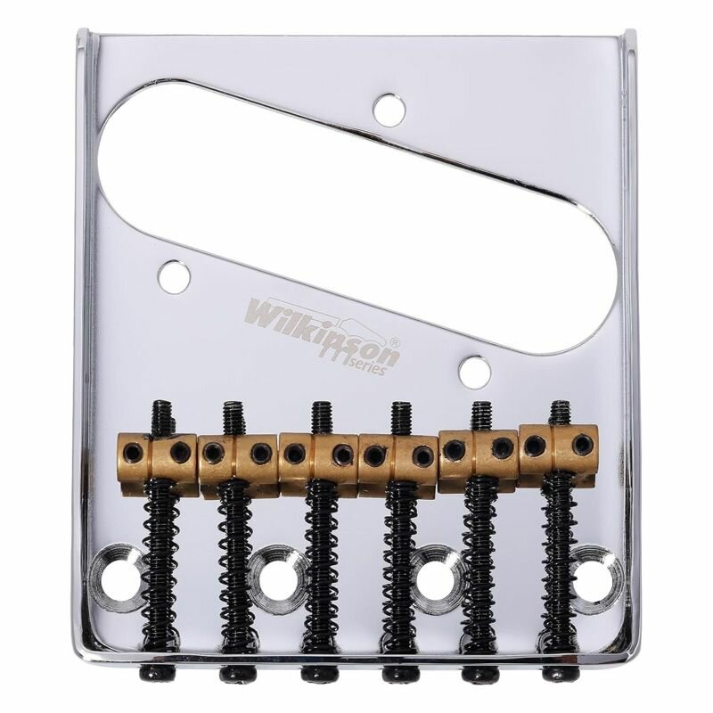 Бридж фиксированный для Telecaster электрогитары Wilkinson WOT02-CR M Series