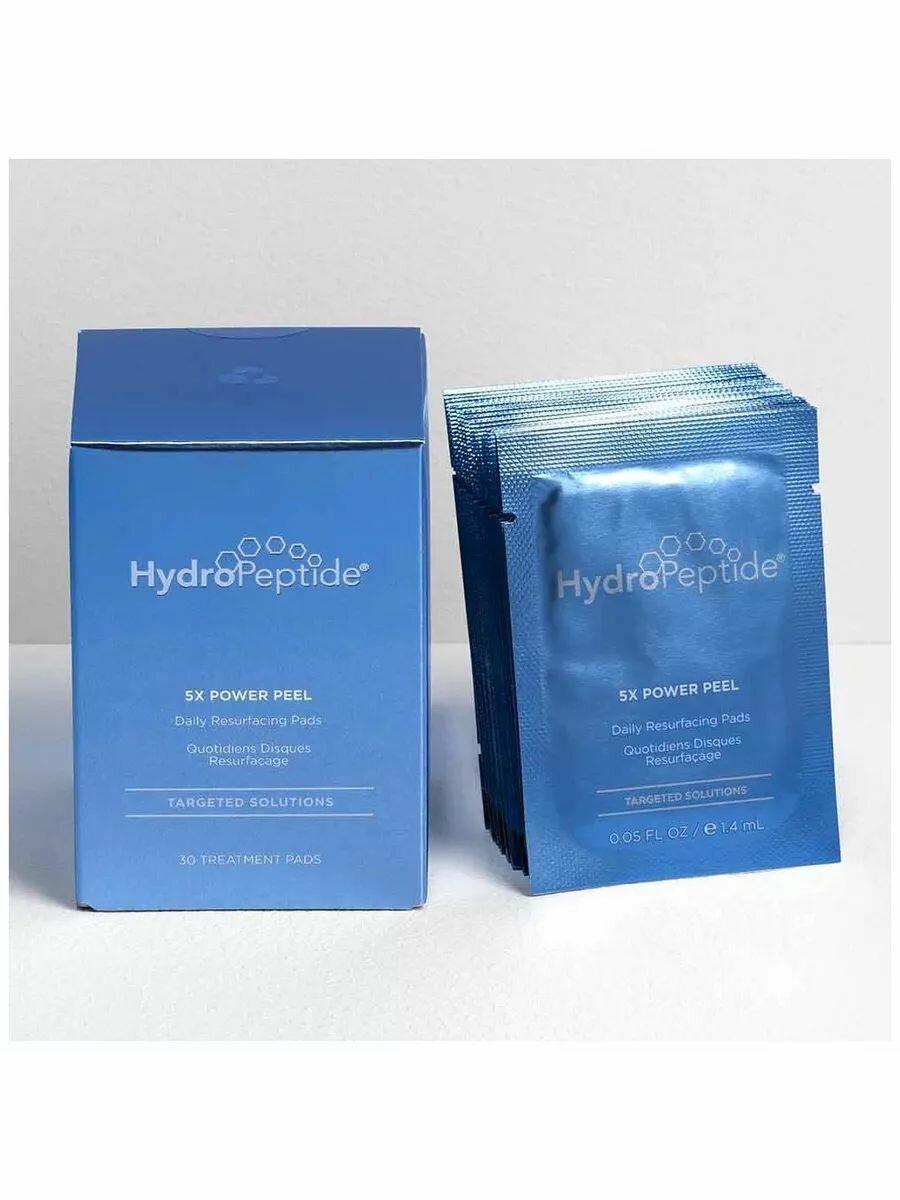 HP 5X Power Peel Экстра обновляющий пилинг 30 салфеток для лица