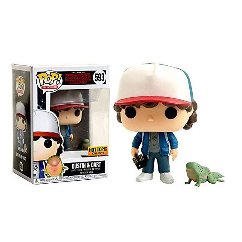 Funko pop stranger thing eleven брелок фигурка с коробкой полимерное украшение