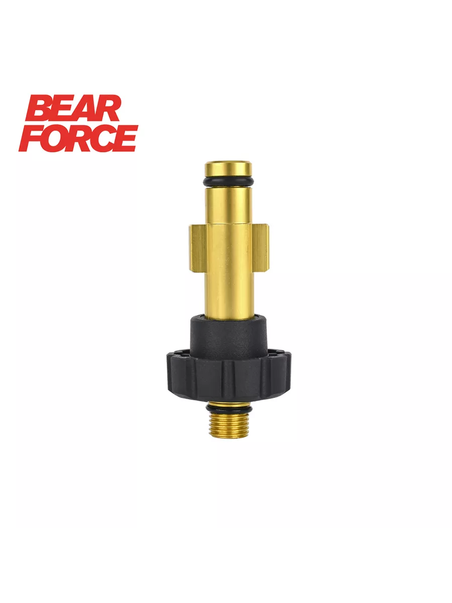 Адаптер Bear Force, для Elitech Daewoo, для пенной насадки, внешняя резьба, G1/4", 1 шт.